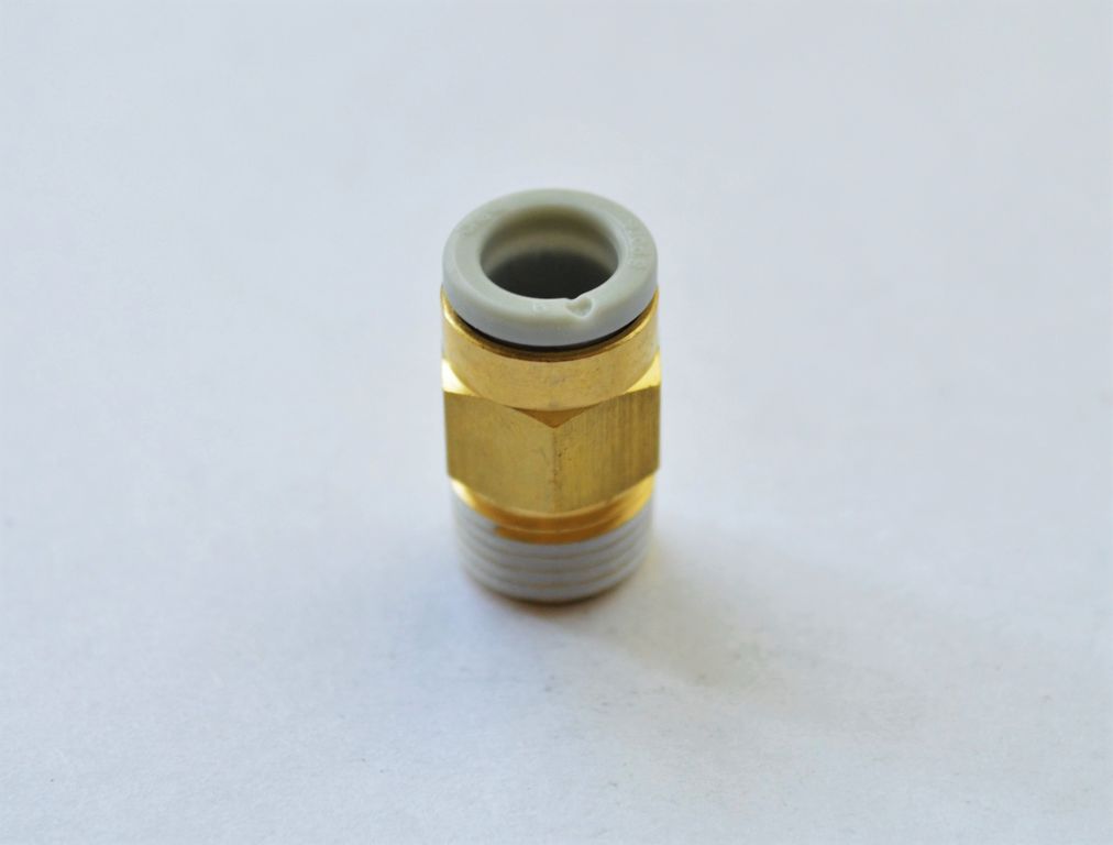 Соединение быстроразъемное, KQ2H06-01AS, трубка 6 мм, R1/8", цена в Новосибирске от компании ...