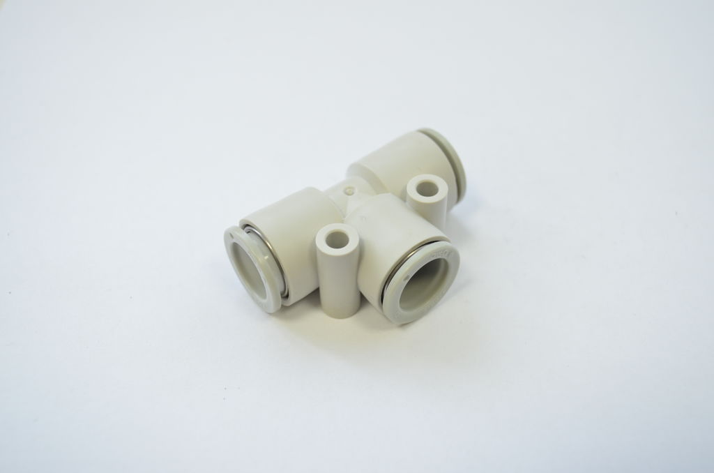 Тройник быстроразъемный KQ2T12-00A, трубка 12 мм, цена в Новосибирске ...