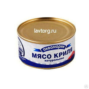 Мясо Криля "Аквамарин", 105 гр. купить оптом за 132 руб./шт. в Москве ...