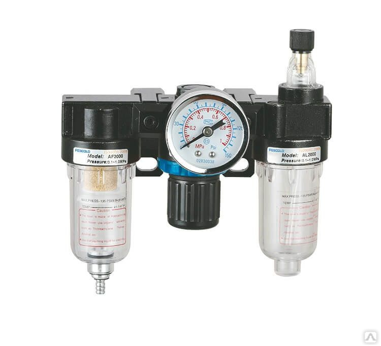 Блок подготовки воздуха AC2000, цена в Новосибирске от компании ...