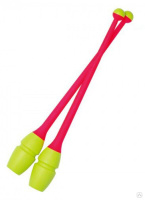 Купить булавы для художественной гимнастики Chacott 45,5 см, черно-голубые 134 в Москве